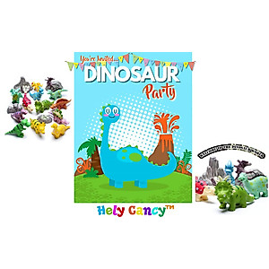 No Hole Baby Dinosaur Bath Toys for Toddler, 12 PCS Mold Free Kids Bathtub Pool Toys