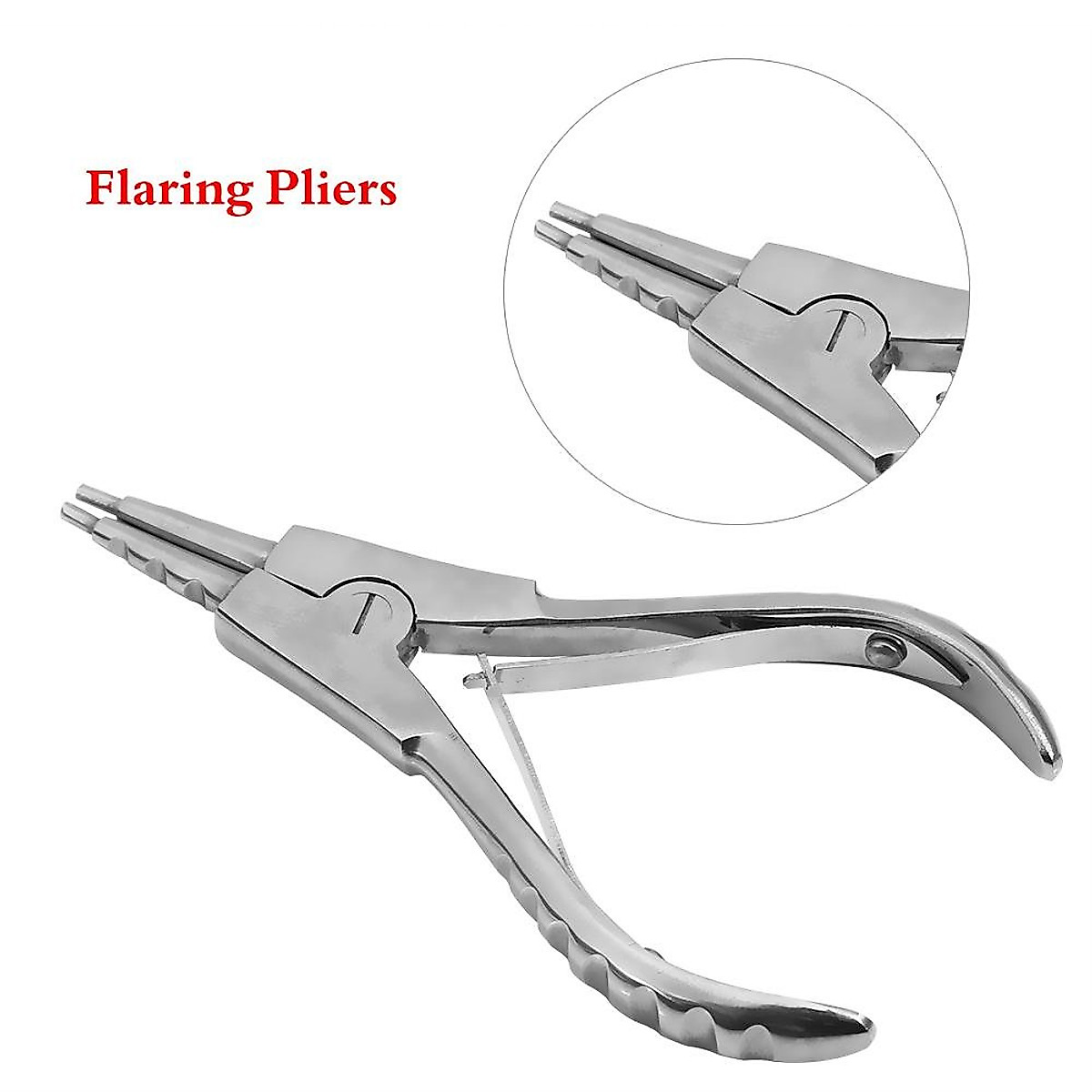 Professional Body Piercing Kit, Navel Ear Tongue Piercing Tools - Pliers, Needles, Teaching CD and Body Jewelry Included - Portable Piercing Kits with Case