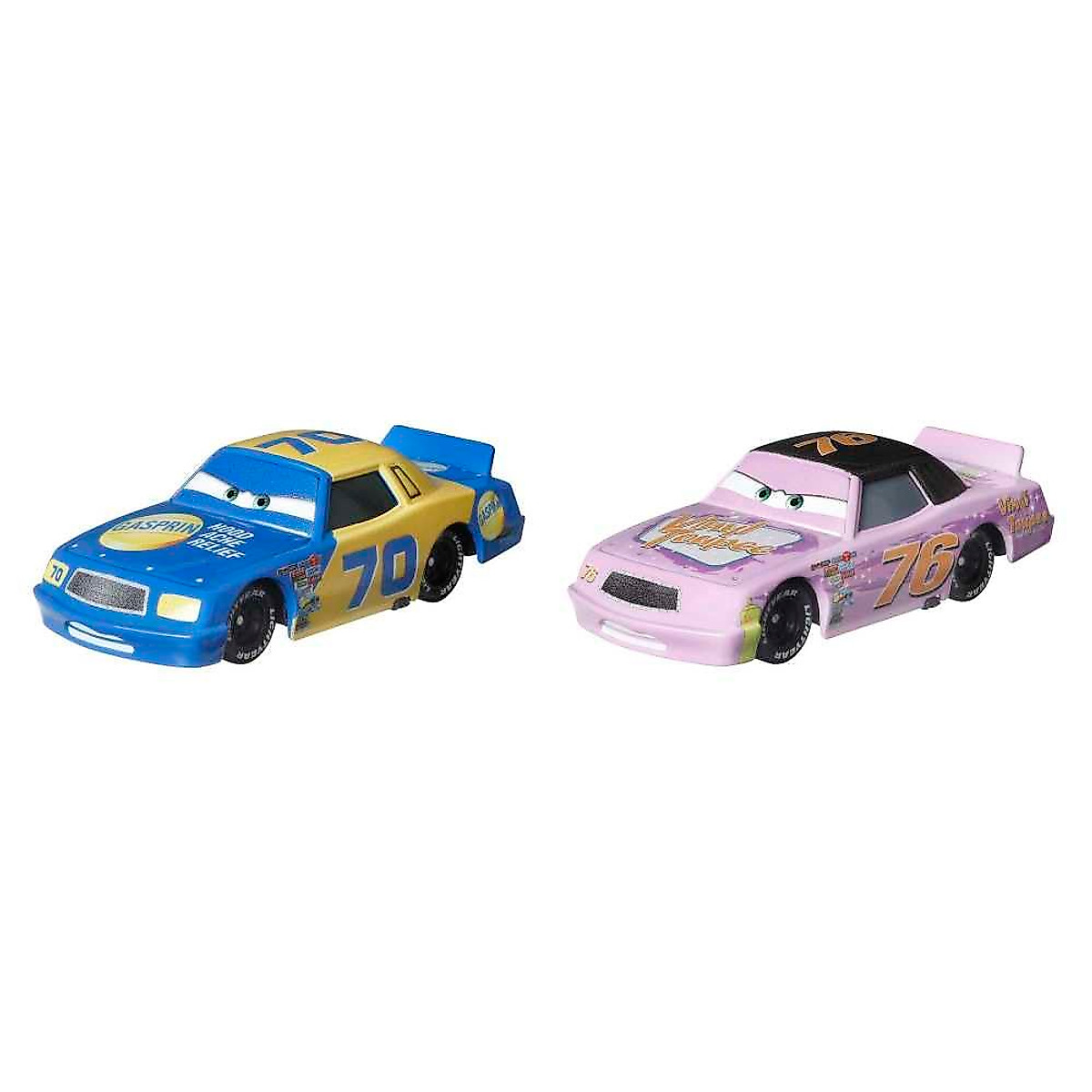 Disney Cars Toys 3, Floyd Mulvihill & Crusty Rotor 2-Pack, 1:55 Scale Die-Cast Fan Favorite Character Vehicles for Racing and Storytelling Fun, Gift for Kids Age 3 and Older