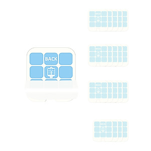 20 Pcs Refill Glue Cards Compatible with Safer Home SH502 Indoor Fly Trap and Dynatrap DT3005W Plug-in Bug Light for Flies, Fruit Flies, Moths, Gnats, and Other Flying Insects