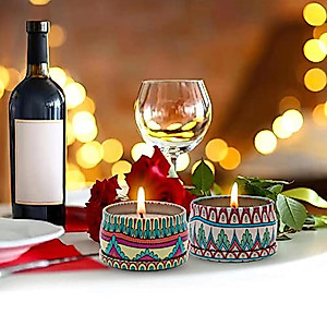 12 Pack Scented Candles Gift for Families and Her,2.2OZ Make with Natural Soy Wax and Oils Aromatherapy Candles with Various Fragrances