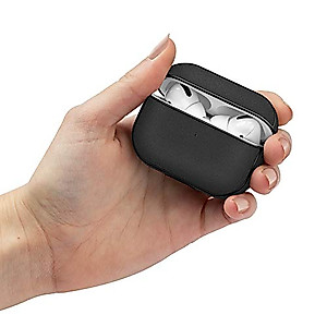 Incase Metallic Case, Compatible with AirPods Pro, Lightweight Form-Fitting Protection, Black (INOM100678-BLK)