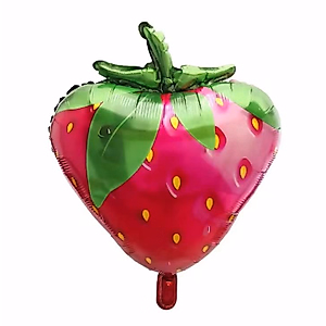 Strawberry Balloons Arch Kit 140pcs Strawberry Birthday Party Decorations Pink Green and Strawberry Balloon for Baby Shower Sweet Berry First Birthday Decoration