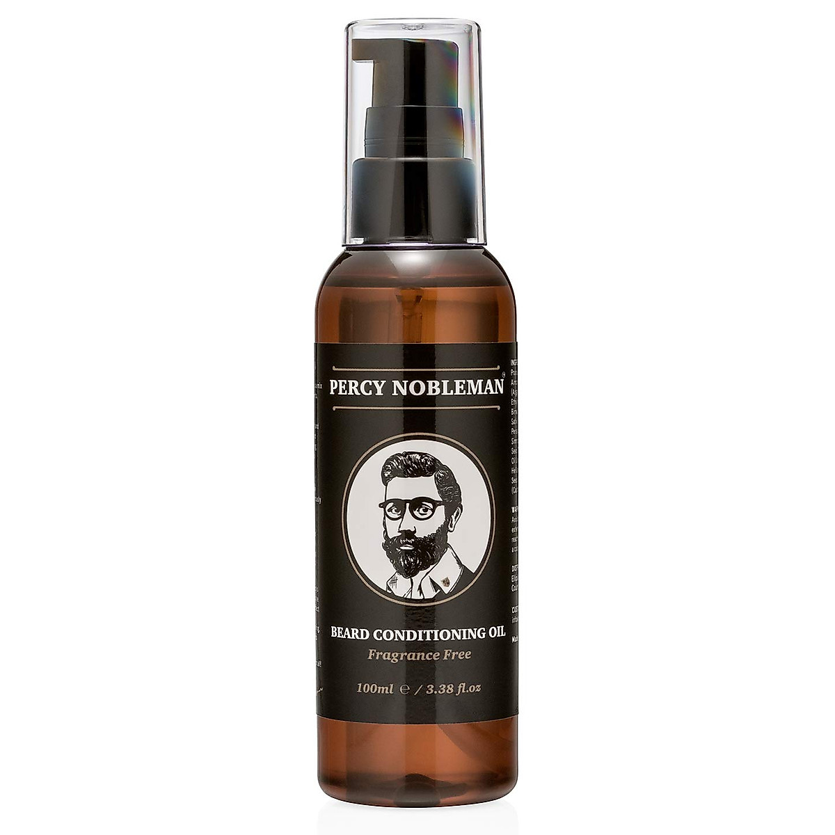 Percy Nobelman Beard Conditioning Oil, Signature Scented, 3.38 Ounce