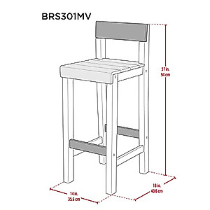 Margaritaville Outdoor Indoor Wood Bar Stool - One Particular Harbour