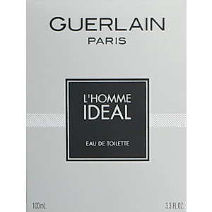 Guerlain L'homme Ideal Eau De Toilette Spray for Men, 3.3 Ounce