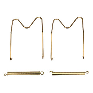 2 Pieces Wall Plate Hanger Decorative Dish Holder 8Inch/10Inch/12Inch/14Inch/16Inch Invisible Plate Dish Hanger Wall Display Hooks Home Decor (12 Inch)