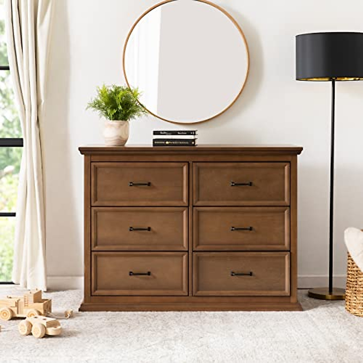 Namesake Foothill-Louis 6-Drawer Assembled Dresser in Mocha
