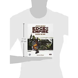 Star Wars Edge of the Empire Beyond the Rim EXPANSION | Roleplaying Game | Strategy Game For Adults and Kids | Ages 10 and up | 3-5 Players | Average Playtime 1 Hour | Made by Fantasy Flight Games