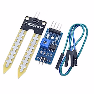 HiLetgo 5pcs LM393 3.3V-5V Soil Moisture Detect Sensor Soil Moisture ...