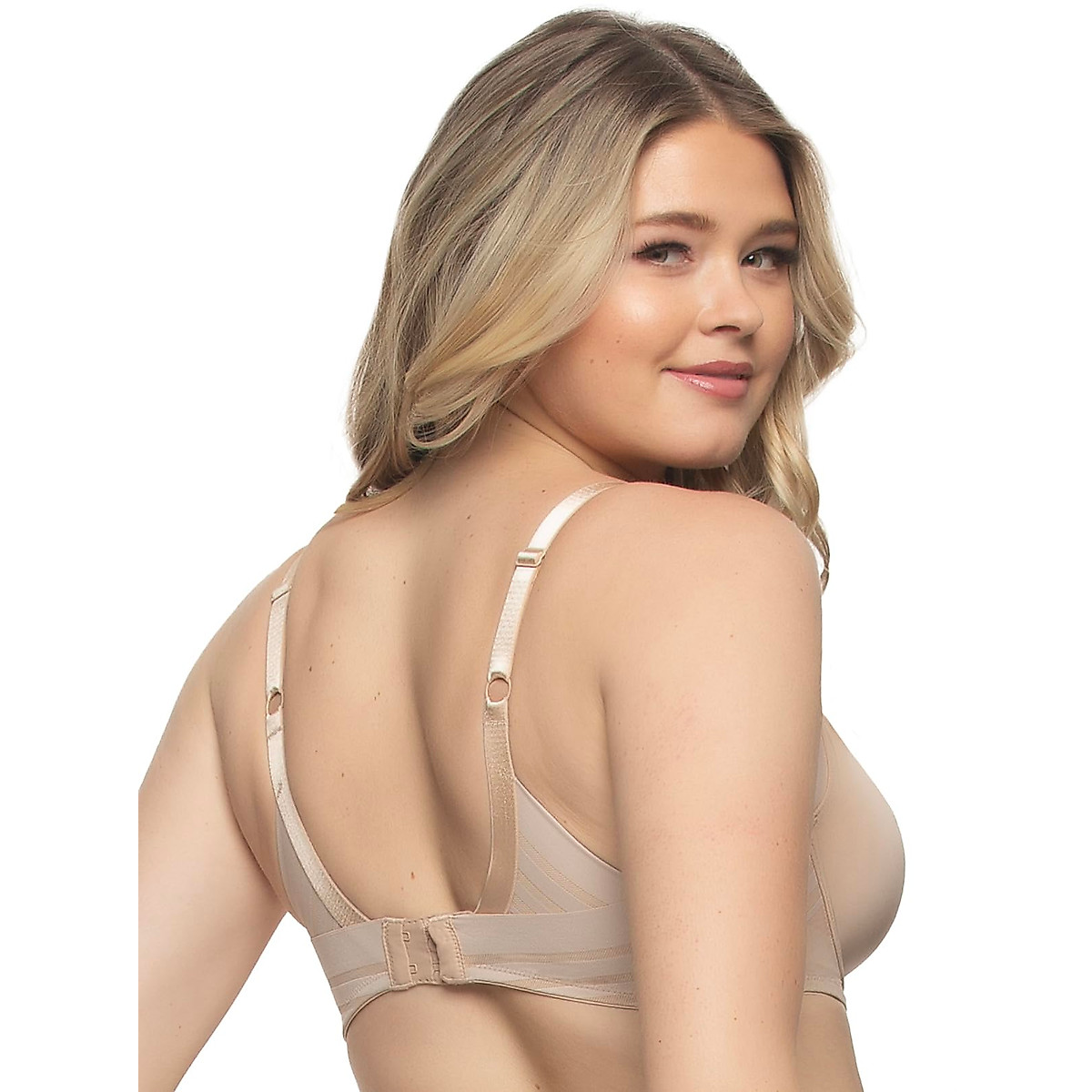 Felina Marvelous Side Smoothing T-Shirt Bra Warm Nude