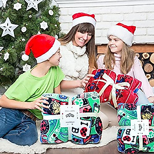 ZonLi Kids Blanket Flannel Fleece Throw 50" x 60" Miraculous Ladybug and Cat Noir Blankets for Toddler Fuzzy Plush Bluey Cozy Lightweight Blanket for Boys Birthday Saint Patrick Easter Gifts Idea