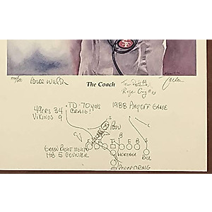 the coach, bill walsh, sf forty niners