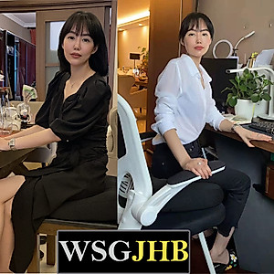 WSGJHB Office Chair Cushion Pillow Adult Car Booster Seat Cushions for Short People Effectively Increase Field of View Lower Back Fatigue Relief, Seat Cushions for Cars, Office, Home (Black C)