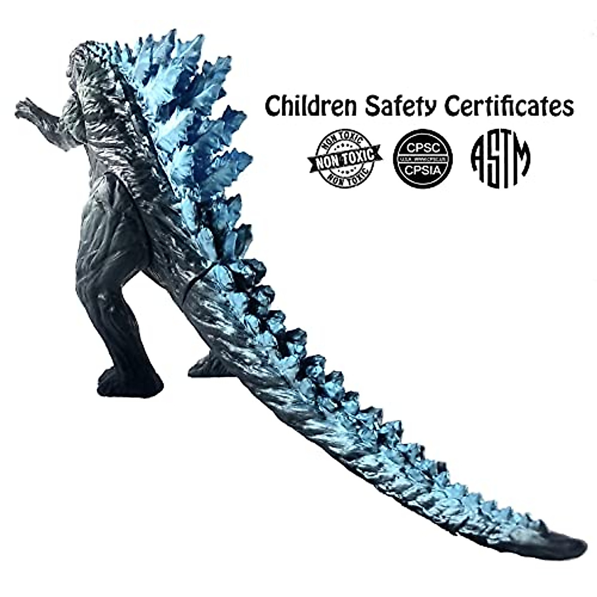 TwCare Set of 2 Mecha Godzilla Earth MechaGodzilla Kiryu Toys, Kaiju Universe Action Figures King of The Monsters Movable Joints Movie Series Soft Vinyl, Travel Bag