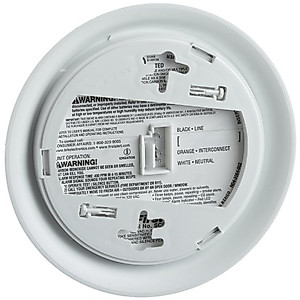 First Alert BRK SC-9120B Hardwired Smoke and Carbon Monoxide (CO) Detector with Battery Backup