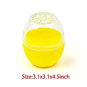 Tiydiygo Fresh Food Savers Avocado Lemon Tomatoes Pepper Onion Garlic Shape Crisper Containers,Vegetable Fruits Storage Keeper Sealing Box Bowls for Refrigerators (Clear(6PCS))