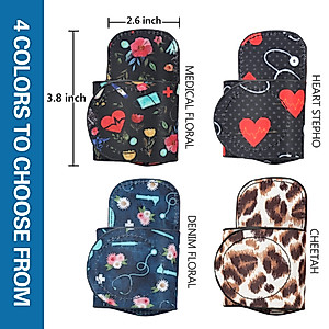 ABAMERICA Stethoscope Holder Clip Stethoscope Holders Stethoscope Clip On Waist Belt No More Neck Carrying, Loss, Misplacement