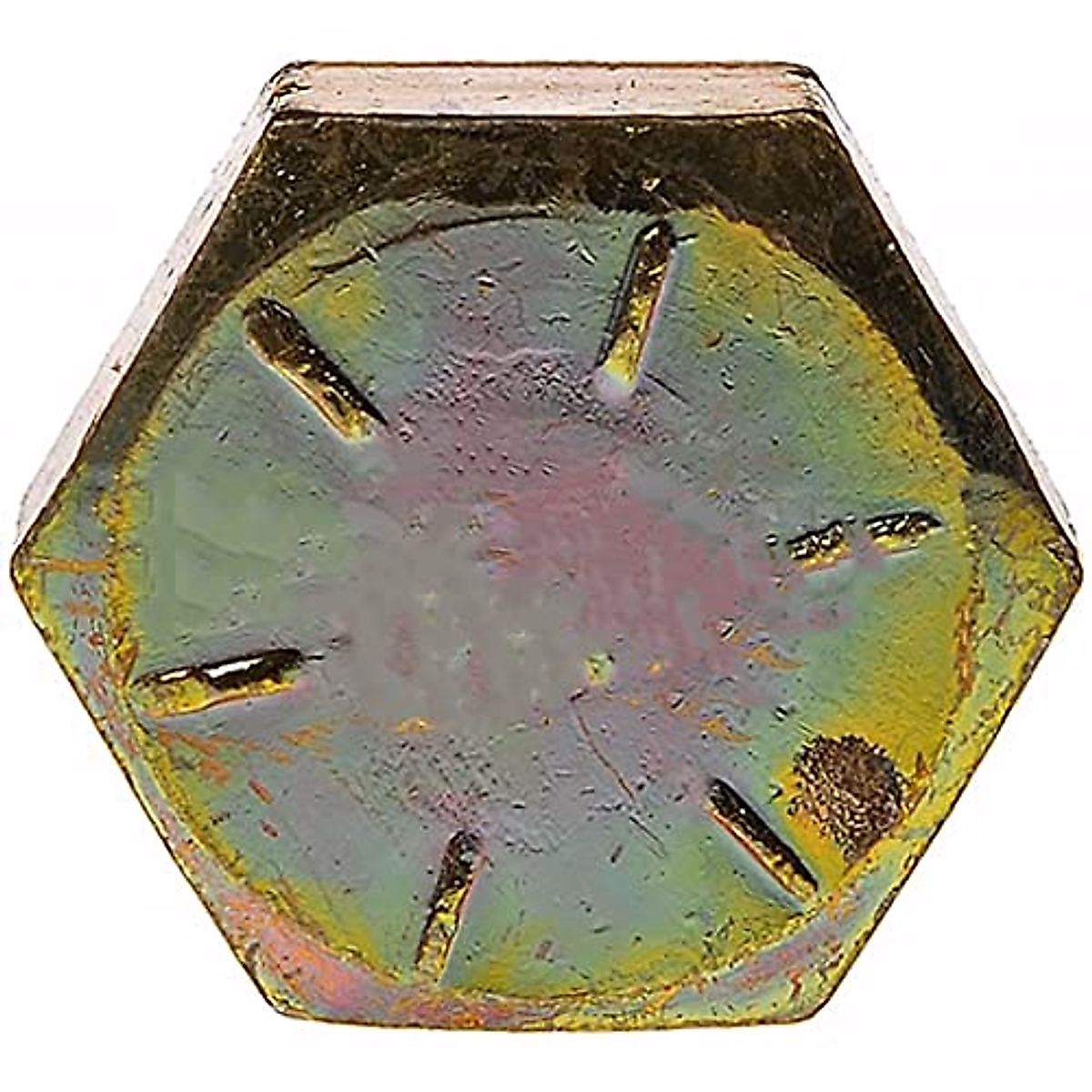 Cap Screw | Hex Head | 4 Pieces | Grade 8 | 1/2-13 x 5 In. | Gold | Steel