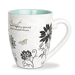 Pavilion Mark My Words Aunt Ceramic Mug, 20-Ounce, 4-3/4-Inch
