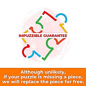 imPUZZibLE Puzzles - Jamaica Waterfall - Difficult 1000 Piece Jigsaw Puzzle for Adults, Teens, Kids - Hard - Best Pieces for Adult and Kids - Hobbies - Bucketlist Locations