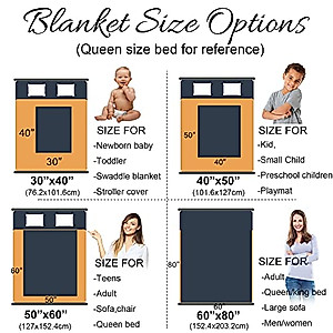 Personalized Name Blanket for Adults,Custom Name Blanket for Women Men,Super Soft Customized Gifts Name Blanket for Birthday Christmas Halloween Mothers Fathers Valentines Day (Color15,60"x80")