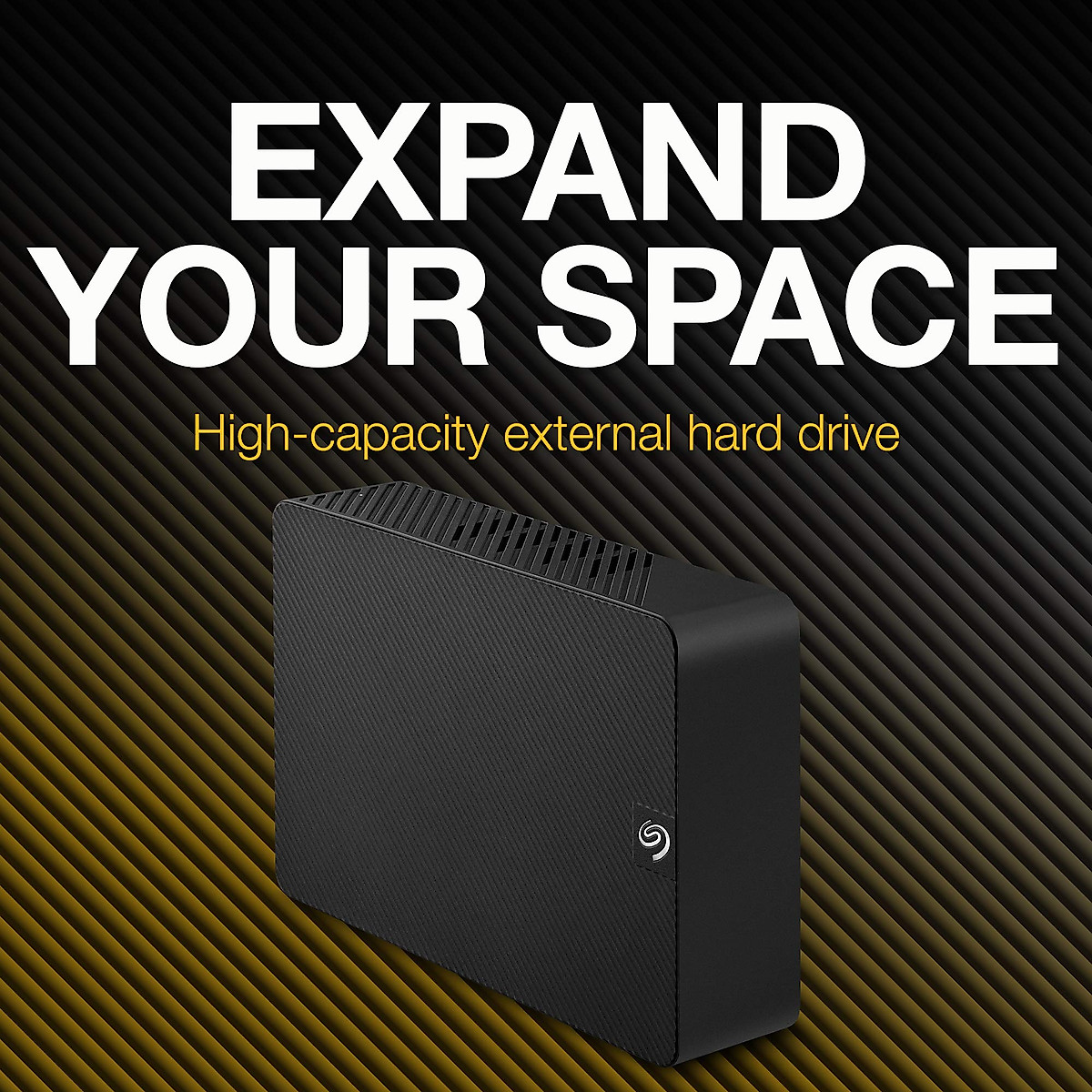 Seagate Expansion 14TB External Hard Drive HDD - USB 3.0, with Rescue Data Recovery Services (STKP14000402)