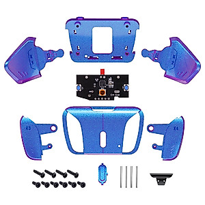 Turn RISE to RISE4 Kit – Redesigned Chameleon Purple Blue K1 K2 K3 K4 Back Buttons & Remap PCB Board for PS5 Controller eXtremeRate RISE & RISE4 Remap kit - Controller & Other Accessories NOT Included
