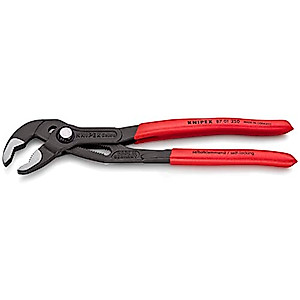 KNIPEX Tools - Cobra Water Pump Pliers (8701250), Red,10-Inch