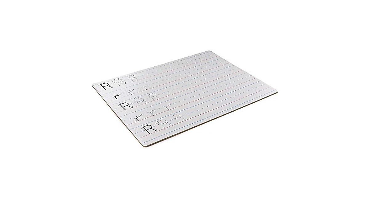 Double Sided Dry Erase Lap Boards for Learning & Games