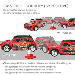 QIYHBVR RC Rock Crawler 4WD Remote Control Truck for Adults and Kids - 1/16 Scale Off Road RC Truck Hobby Grade High Speed Electric Monster Trucks