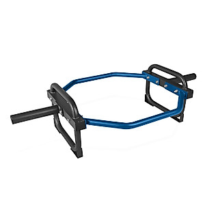 CAP Barbell Olympic Trap Bar, Hex Bar, Shrug Bar, Deadlift Bar, Blue , 50 inches