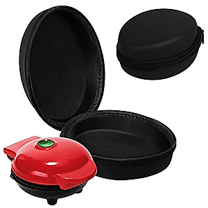 Storage Bag Compatible with DASH Mini Waffle Maker 4 Inch,Carrying Bag for Mini Waffle Maker Dust-proof Cover Organizer Bag for Dash Waffle Maker (Bag Only)