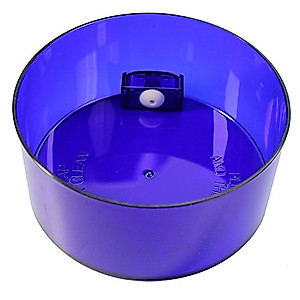 Coffeevac 1LB – Patented Airtight Container | Multi-use Vacuum Container Works as Smell Proof Containers for Ground Coffee and Coffee Bean Containers. Blue Tint