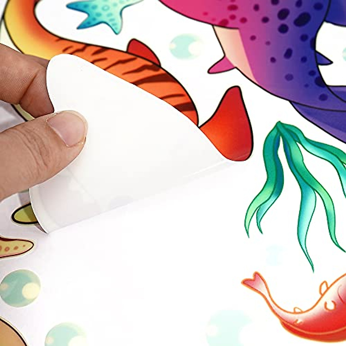 HUHUTU Kids Luminous Cartoon Wall Stickers Baby Nursery Children Decoration Decals Shark