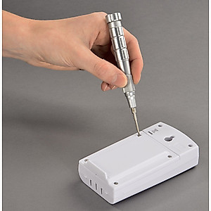 Hama | Portable Small Universal Precision Screwdriver Kit With Case, Silver