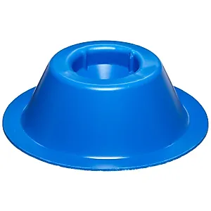 Heathrow Scientific HD23053A Polystyrene 1-Well Friction-Fit Rack for 50mL Tubes, Blue (Pack of 5)