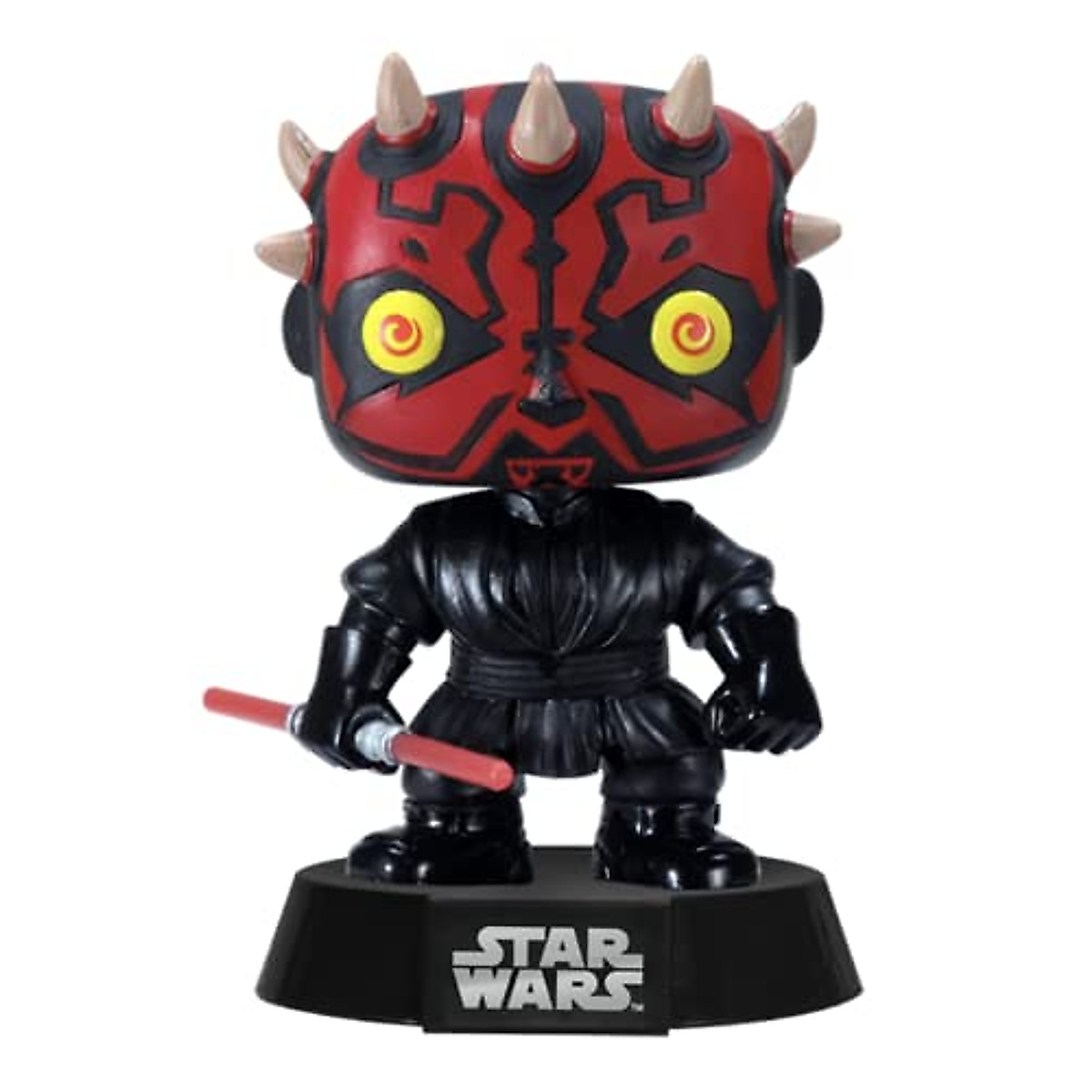 Visit the Funko Store Funko Pop Protector Bundle – 1 Star Wars Darth Maul #09 Pop Figurine 3.75 Inch with Plastic Protector Case