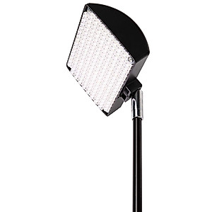 Displays2go, Trade Show Booth Clamp Spotlights, Aluminum, ABS Plastic, and Iron Construction – Black Finish (LED12W01BK)