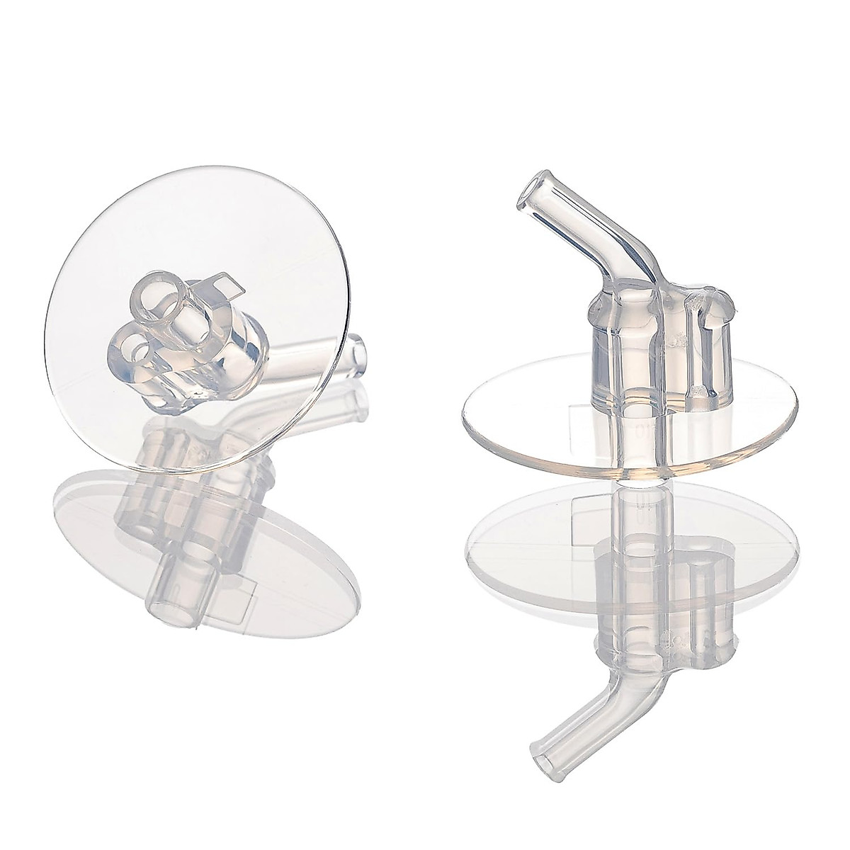 Replacement Straws for Thermos Funtainer 12 Ounce Bottle(F401), 8 Sets(8 pcs Silicone Sipper Straws, 8 pcs Silicone Straw stems and 2pcs Straw Cleaning Brushes)