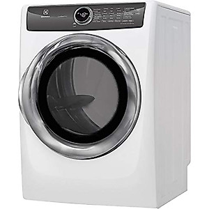 Electrolux EFMG527UIW 27 Inch Gas Dryer with 8 cu. ft. Capacity, 8 Dry Cycles, 5 Temperature Settings, in White