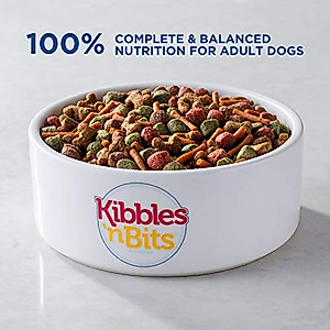 Kibbles 'n Bits Original Savory Beef & Chicken Flavor Dry Dog Food, 31-Pound