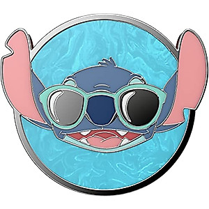 ​​​​PopSockets Phone Grip with Expanding Kickstand, Lilo & Stitch - Suns Out Stitch