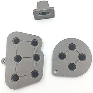 Silicone Conductive Rubber Pad Button for Sega Saturn Controller SS Conductive Pads