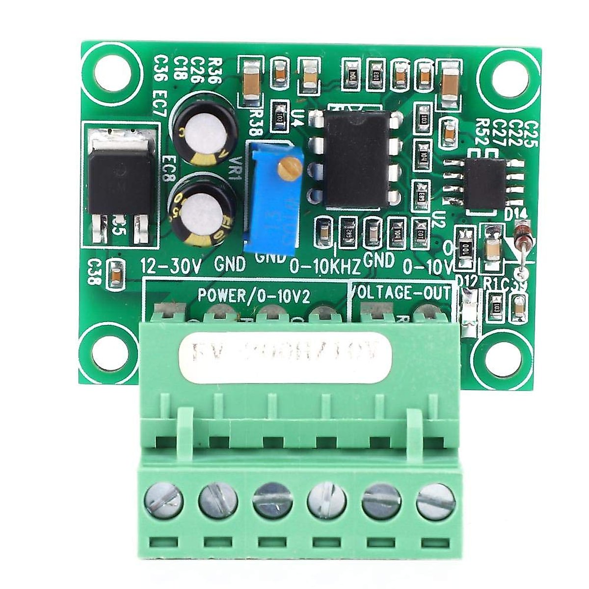 Frequency to Voltage Converter Module 0~200hz to 0~10V Conversion Module Digital to Analog Converter