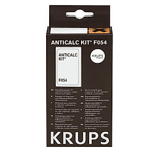 KRUPS F054 Descaling Powder for Kettles Coffee and Espresso Makers Fully Auto Machines EA8442 And EA8250