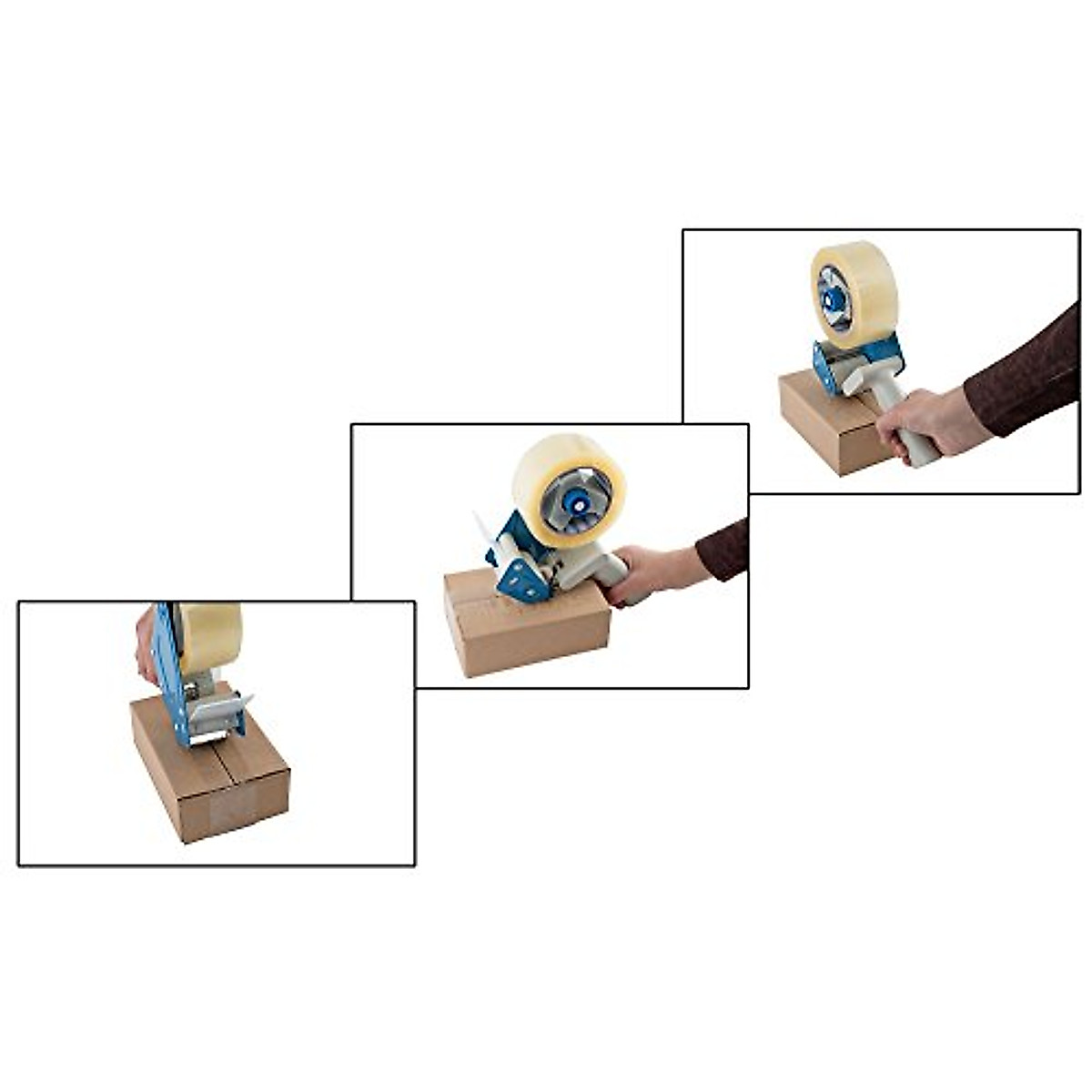 Royal Imports Packing Tape Dispenser, Shipping Tape Gun, Heavy Duty Roller for Box Sealing, Moving, Office, Warehouse, Packaging, Industrial Durable Handheld Tape Cutter - Fits 2" Wide Rolls