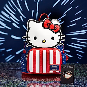 Loungefly Hello Kitty Patriotic Mini Backpack, Amazon Exclusive