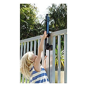 D&D Technologies ML3TPKA MagnaLatch Top Pull, Pool & Child Safety Magnetic Gate Latch and Lock, for Any Square Gate