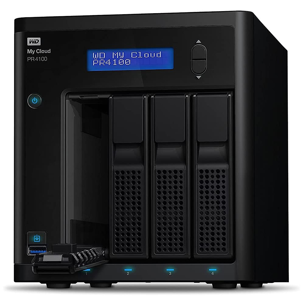 Western Digital Diskless My Cloud Pro Series PR4100 Network Attached Storage - NAS - Western DigitalBNFA0000NBK-NESN